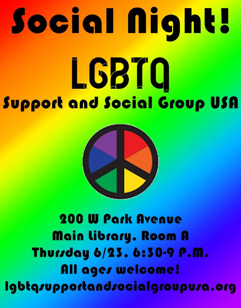LGBTQ – Support & Social Group USA